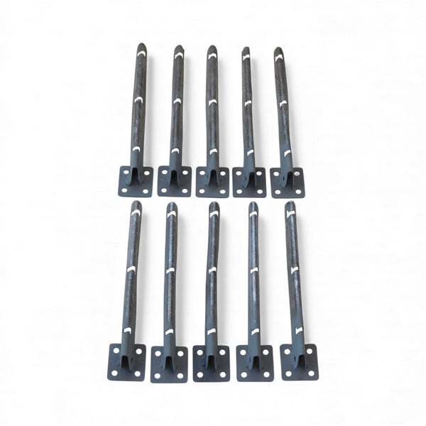 Extend-An-Arm Vertical Barbwire Arm Extension - Flat Mount - Install o ...